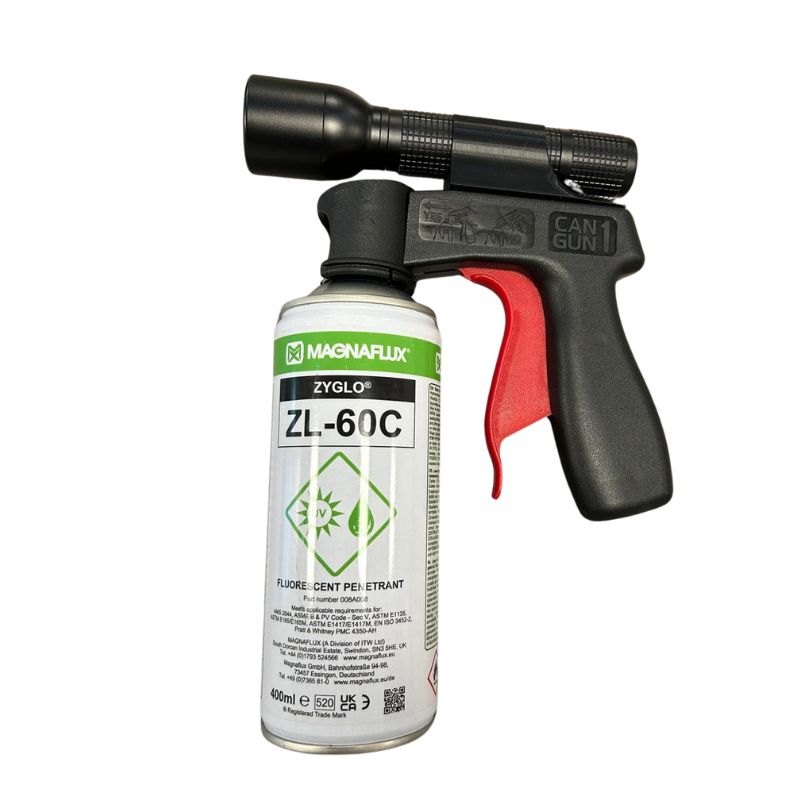 Magnaflux Zyglo SK-4F Penetrant Inspection Kit inclusief UVLED.